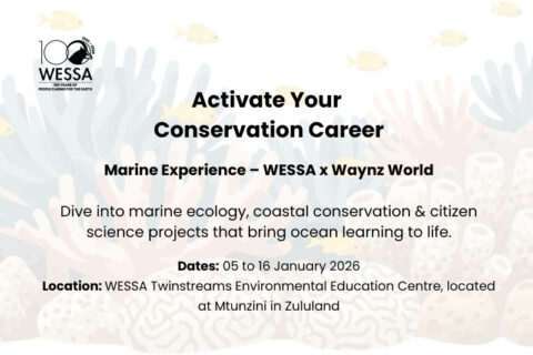 Activate Your Conservation Career with Waynz World & WESSA - WESSA